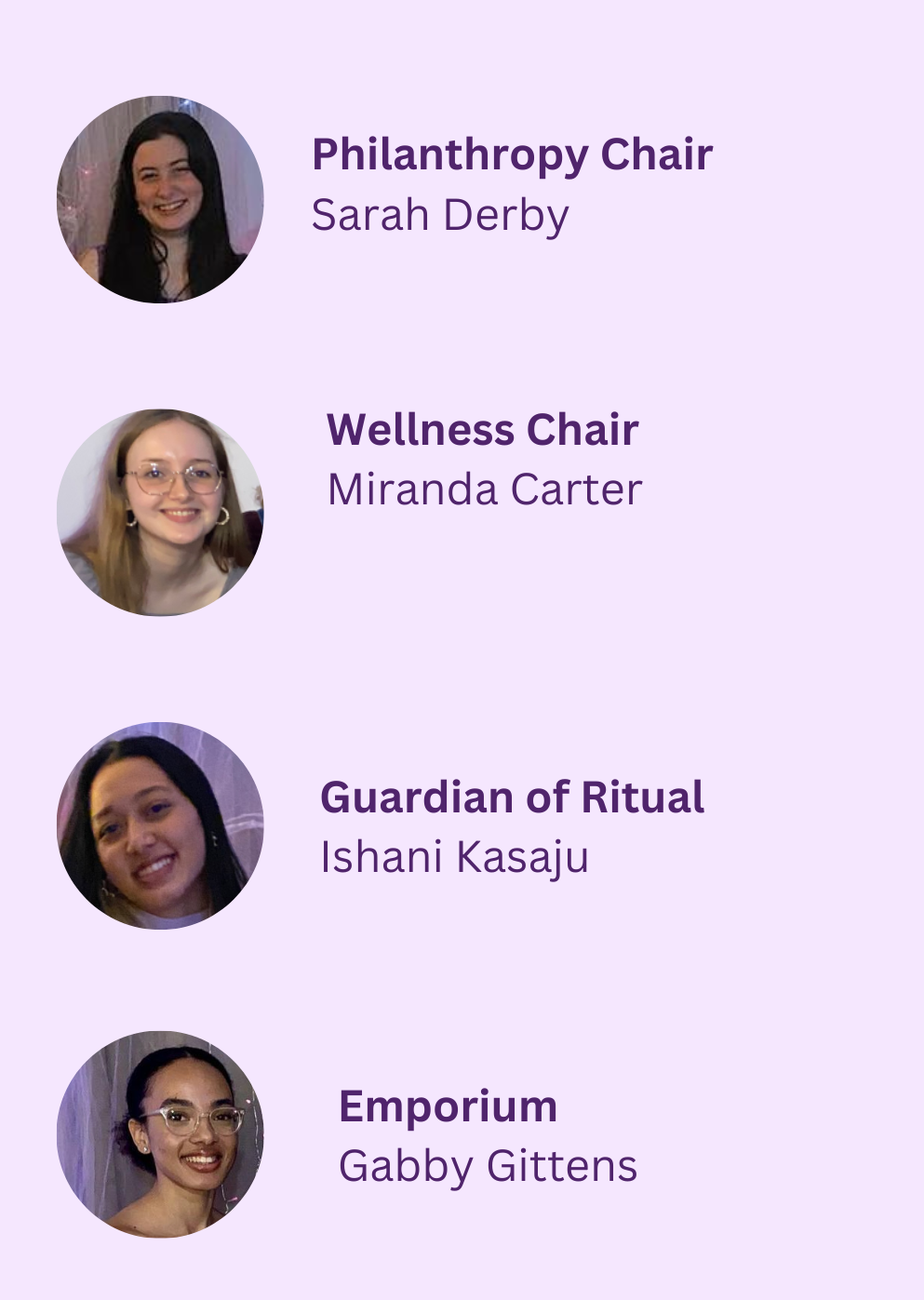 Leadership - Tau Lambda Xi Sorority